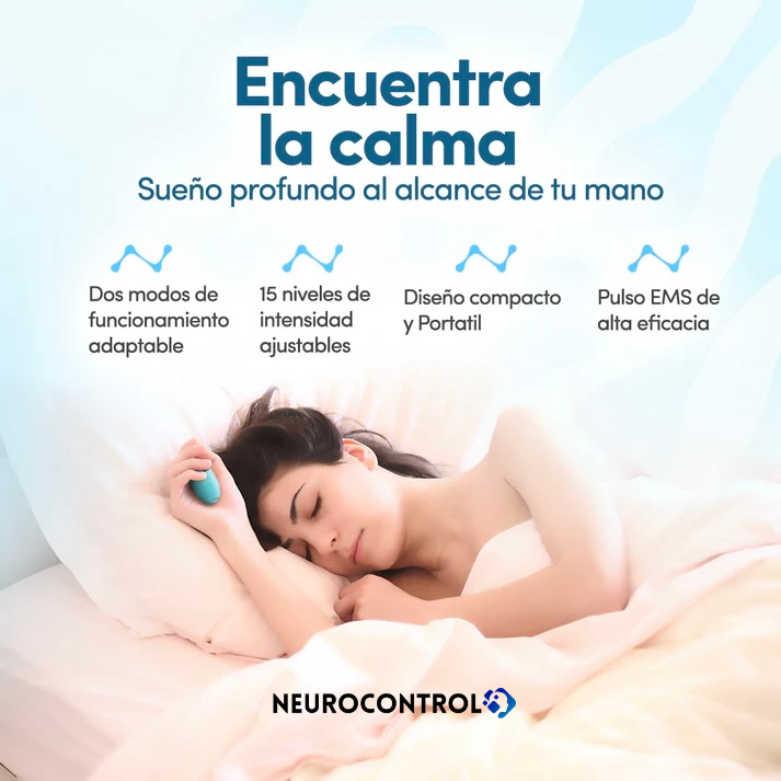 Dispositivo calmante de ansiedad y estrés – Neuro Control Chileno
